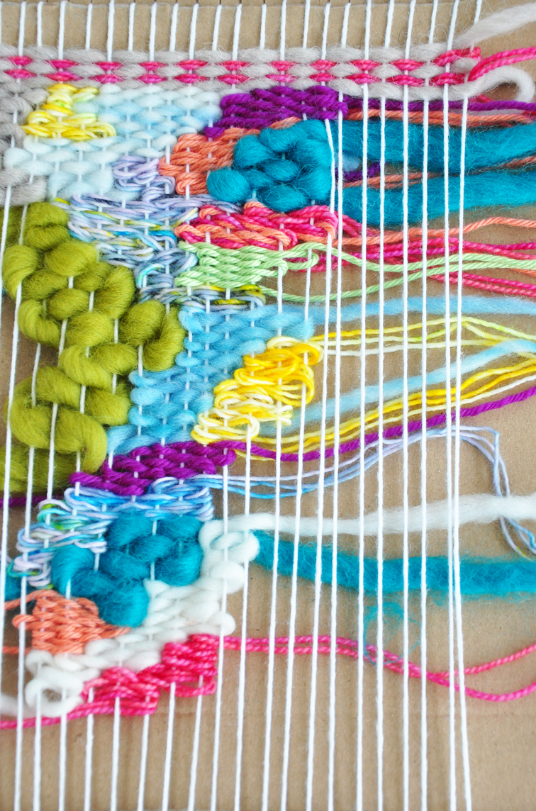 Weaving Techniques Rya Knots The Weaving Loom